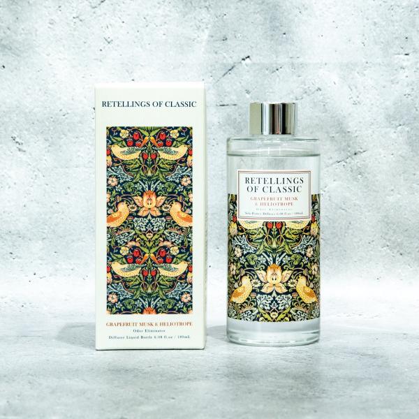 ※solaリードスティック（別売り）〇ウィリアム・モリスのデザインモチーフを用いたリテリングスオブクラシックは、細部までこだわったフレグランスアイテムと厳選された香りが創り出す世界観で、上質なライフスタイルへと誘います。〇フレグランスは不快...