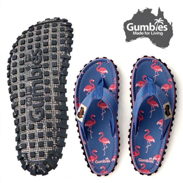 【シリーズ名】ISLANDER FLIP-FLOPS / アイランダー フリップフロップス【商品名】Flamingo（フラミンゴ）【特長】ブルーのフットベッドにフラミンゴがデザインのサンダル【素材】ソール(靴裏):廃材タイヤ、ジュート(麻)...