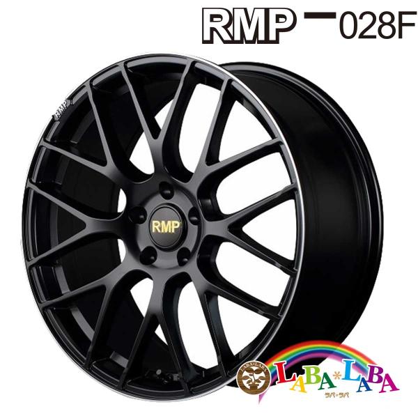 【商品説明】MID RMP 028F【ホイール詳細】 ■アルミホイール ■カラー：セミグロスブラック＋リムエッジＤＣ＋ロゴマシニング■インチ：18インチ■リム幅：8.0J■ホール数：5H■PCD：112mm■インセット：+451880 +4...