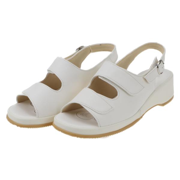 ♪お仕事・室内・部屋履き・会社・事務所履きとしても最適♪バックベルト付サンダル☆◇スリーポイントのインソール◇安全性が高く効果が長時間持続する抗菌防臭加工を施した中敷入り◇ソフトで履きやすいプラット製法◇踵への衝撃を和らげる木芯入り◇片足（...