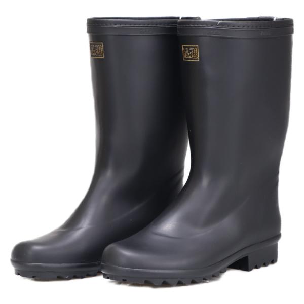 軽くて疲れにくいメンズラバーブーツ外 寸：約32.0cm重 量：片足約630ｇ（26.0センチの場合）・軽量設計で軽くて疲れにくい・吸汗裏布なので汗を吸収して蒸れにくい・吸汗カップインソール入り