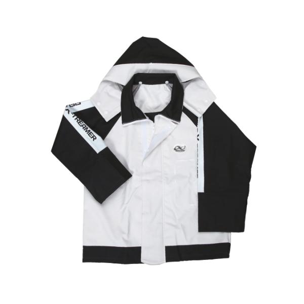 サイズは実寸の表示ではなく目安です。機動性に優れたラグランスリーブ仕様。マジックテープとボタンでとめれる大型比翼付で、前ファスナーから侵入する風や水をしっかり防ぐ。袖口カバー付。内袖は手首回りにゴム入りフードは便利な取り外し式なので場面に応...