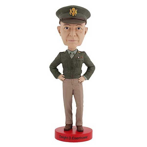 ロイヤルボブルズ (Royal Bobbles)のドワイト・D・アイゼンハワー(Dwight D. Eisenhower) ボブルヘッドアメリカ国民からアイク(Ike)の愛称で親しまれた、第34代アメリカ合衆国大統領ドワイト・D・アイゼンハ...