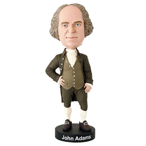 ロイヤルボブルズ (Royal Bobbles)のジョン・アダムズ(John Adams) ボブルヘッドアメリカ合衆国建国の父の中でも最も影響力があった者の一人とされる、第2代アメリカ合衆国大統領ジョン・アダムズのボビングヘッドです。コレク...