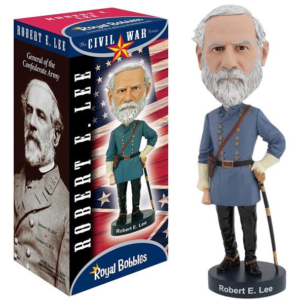 アメリカ史上屈指の名将として評価が高い軍人ロバート・エドワード・リーのフィギュアです。手塗りでペインティングを施されたこだわりの逸品！ 頭に触れると、ビョ〜ンビョ〜ンと頭が揺れるます。 ユニークでコレクション性の高いボビングヘッド。 気にな...