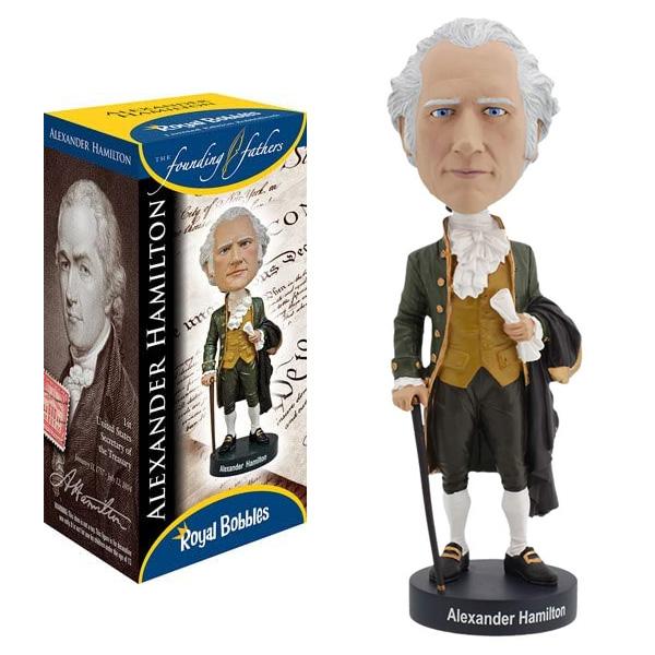 ロイヤルボブルズ アレクサンダー・ハミルトン フィギュア ボビングヘッドアレクサンダー・ハミルトンは、1757年1月11日に生まれ、アメリカの建国の父の一人です。 初代財務長官として、ジョージ・ワシントンに仕えました。 米国憲法の確固たる推...