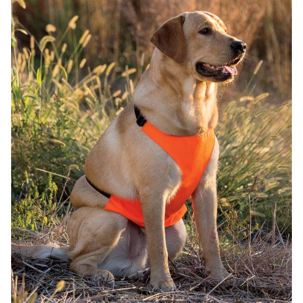 RedHead (レッドヘッド) "ドッグプロテクター Lサイズ"ワンちゃんの胸部を守る為の保護ベストです。他の動物から守ったり、植物の鋭い棘や枝から守ります。ナイロンを2層重ねた耐久性と耐水性のある素材で出来ていて、明るく見やすいオレンジ...