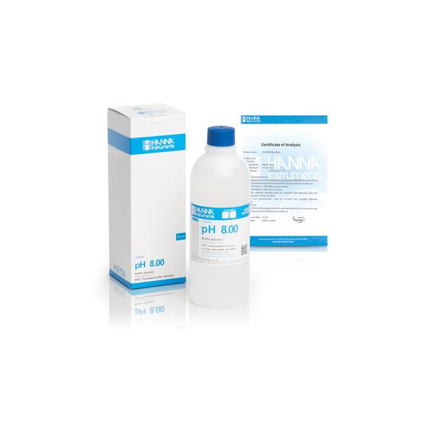 ●商品説明HI 5008-01は、ISO3696/BS3978規格に従って製造された高品質のpH8.00テクニカル校正標準液で、報告された値は25℃で±0.01 pHの精度で、NIST(SRM)にトレーサブルです。HI 5008-01には分...