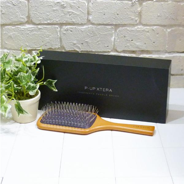 【テラヘルツパドルブラシ、ピーアップエクステラテラヘルツパドルブラシ、P-UPエクステラ、P-UPパドルブラシ、P-UPXTERA、ピーアップパドルブラシ】