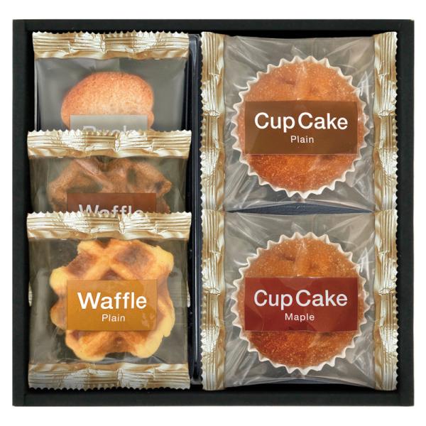 ボリュームたっぷり焼き菓子バラエティセット。バニラ風味のプレーンケーキにメープルの風味が食欲をそそるメープルケーキ、ベルギー産の粒状砂糖「パールシュガー」を加え、食感にアクセントをつけた、程よい甘さのプレーンワッフル、やわらかな生地に、カリ...