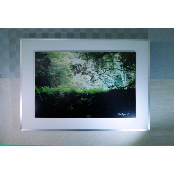 Someday  /  H,Murayama   106cm X 75cm X 3.5cm  17/6_14大型の臨場感たっぷりなオリジナルプリントです！パネル貼りスチレンボード圧着のアルミフレーム仕様により2KG以下の軽量に仕上がりました...