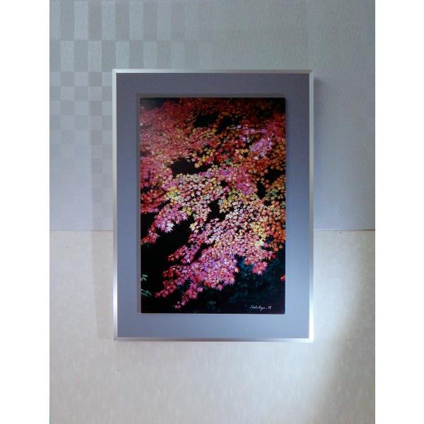 Miyabi  /  H,Murayama   106cm X 75cm X 3.5cm  17/6_15大型の臨場感たっぷりなオリジナルプリントです！パネル貼りスチレンボード&amp;スタイロフォーム圧着のアルミフレーム仕様により2KG以...
