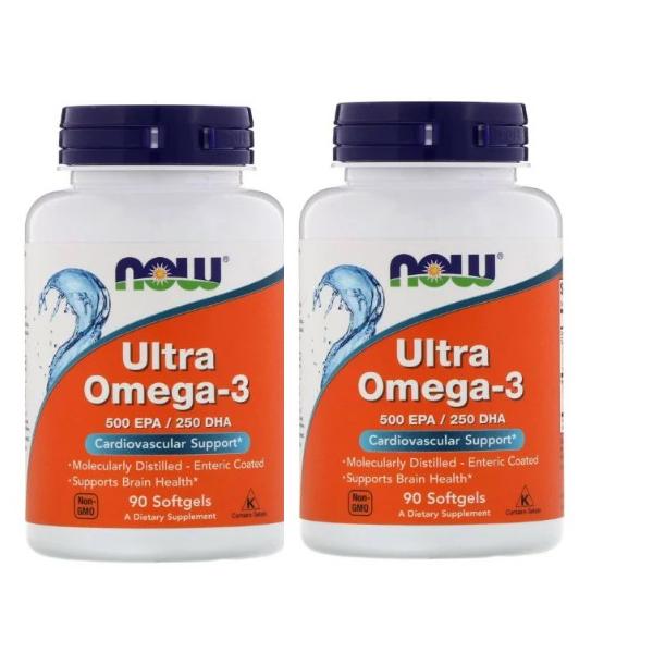 NOWfoods Ultra Omega-3 Fish Oil 90 sgels