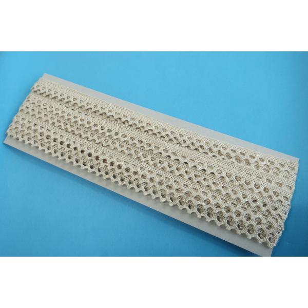 触り心地がとてもいい麻トーションレースです♪ピコレースでとても使いやすいので、小物や洋服の裾など用途も色々でおススメですよ(^o^)カラーも生成りでナチュラルテイストたっぷり【素材】麻　60%　レーヨン 40%【幅】11mm幅【厚さ】あり【...