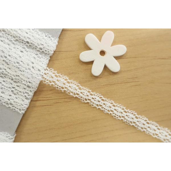 ●安心の日本製です●高級細番手糸を使用し、繊細に編み込まれています。一般的に市場で流通しているレースに比べ、薄く、軽く仕上がっており、リバーレースのような繊細な柄のデザインです。●繊細な柄の中に透け感があるので、キレイなデザインに仕上がって...