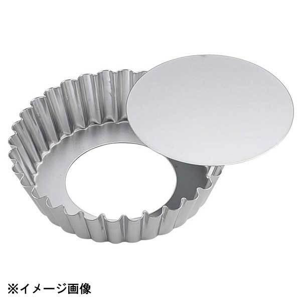 ●型番:997●サイズ(mm):φ176（φ143）_H38●材質:スチール・クロームメッキ●オーブン:可○●タルトやパイ、キッシュなどを焼く型です。●焼き上がりに取り出しやすい底取タイプ