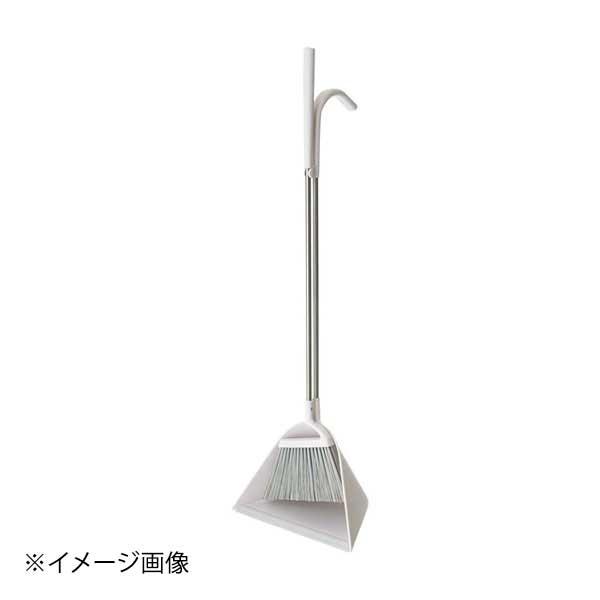 ●「掃く」という動作を美しく演出する、機能とデザイン性を兼ね備えたホーキ＆チリトリセットです。●シンプルなデザインは様々なシーンで置き場所を選びません。●外寸(mm)：292×182×H845●カラー：ホワイトグレー●材質：ホーキ：柄：ステ...