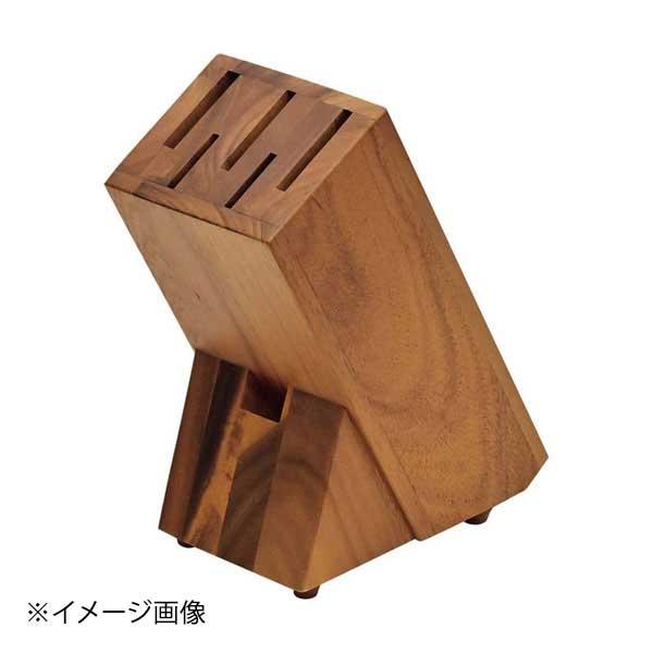●和庖丁、洋庖丁、キッチンばさみまで6本収納可能です。●アカシアの木目が美しく落ち着いた風合い漂うナイフブロックです。●外寸(mm)：165×100×H220●材質：アカシア●メーカー型番：LF-065