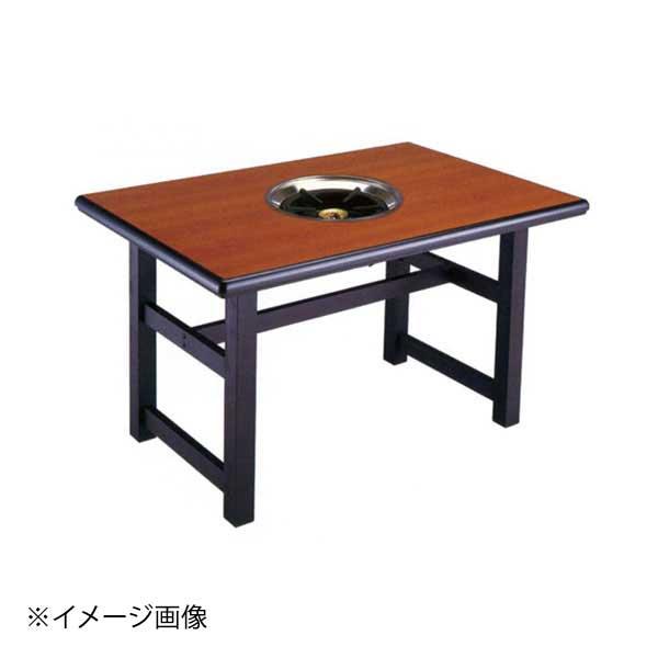 ●外寸(mm)：1200×800、脚：H700●カラー：ブラウン●材質：天板（メラミン化粧板）、脚（スチール）●メーカー型番：SCC-128LE(1287)23S