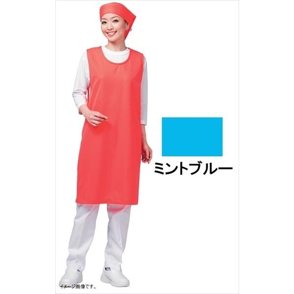 メーカー品番_サイズ_色_着丈(cm)_身幅(cm)_質量(g):E5100_フリー_11ミントブルー_94_54_270