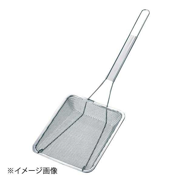 ●コストパフォーマンスの高いシンプルなカス揚げ●全長(mm):435●幅×奥行(mm):145×175※アミ部●材質:【アミ】SUS304【枠・ハンドル】SUS430●使用金網(メッシュ):12●カタログコード:9-0740-0601