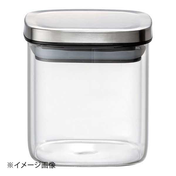 ●透明なので保存する食品が一目でわかります。●スクエア型で収納性に優れています。●ステンレスの質感でスタイリッシュ●サイズにあわせて様々な品を保存できる●幅×奥行×高さ(mm):106×106×114●本体重量(g):270●材質:本体/耐...