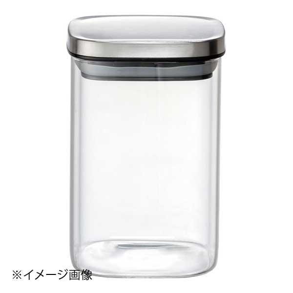 ●透明なので保存する食品が一目でわかります。●スクエア型で収納性に優れています。●ステンレスの質感でスタイリッシュ●サイズにあわせて様々な品を保存できる●幅×奥行×高さ(mm):106×106×159●本体重量(g):338●材質:本体/耐...