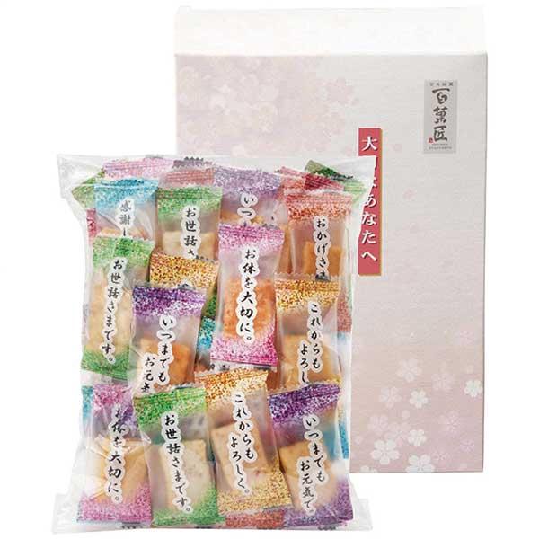 ※こちらの商品は ご注文後のキャンセル・返品・交換をお受けできない商品となっております。内容をご確認のうえ、ご注文ください。●普段言葉では言い表せない「感謝のきもち」を個包装にデザインしました。中身はソフトに焼き上げておりますので幅広い年代...