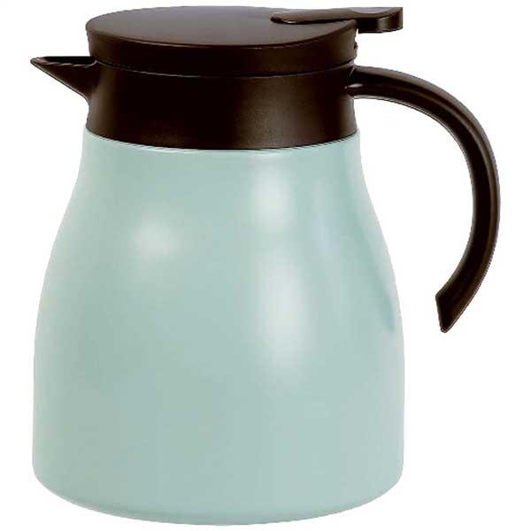 ●真空二重構造で保温・保冷ができるポットです。淹れたい時にワンプッシュ。簡単操作でリラックスタイムに。●現品サイズ・内容：13.3×17×17.2cm容量約1lポット1個・内ビン:18-8ステンレス・胴部:ステンレス鋼(焼付塗装)・上蓋、ハ...