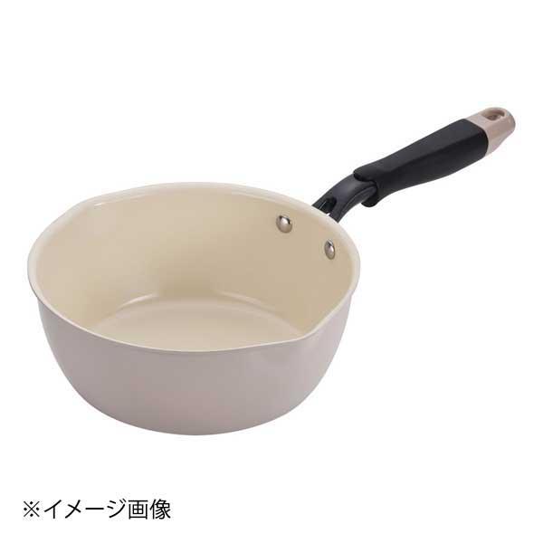 ●セラミック加工が施されているので、撥水性・強度に優れており、汚れが落ちやすく摩耗しにくいです。●便利な注ぎ口付。 ●底径:150mm●口内×深さ(mm):200×77●重量(g):480●材質:〈本体:アルミニウム合金 ／はり底:ステンレ...