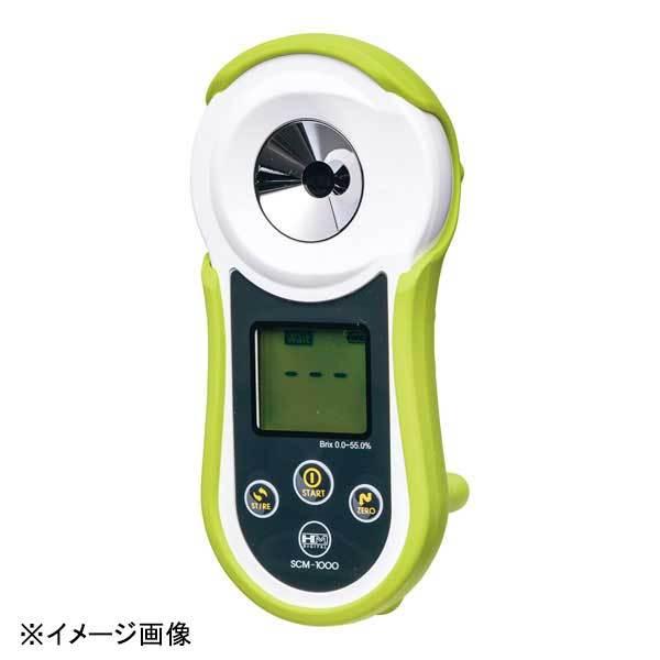 ●メーカー品番：SCM-1000●幅(mm)×奥行(mm)×高さ(mm)：58×122×36●電源：単4電池2本付●測定範囲：Brix0.0〜55.0%●分解能：Brix0.1%●測定精度：Brix±0.2%●測定時間：3秒●サンプル量：0...