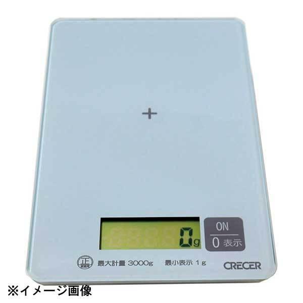 【サイズ】外形寸法/縦_横_厚さ(mm) 210_135_20【重さ】400(g)【カラー】ホワイト【メーカー品番】CK-010W【スペック】最大計量 3000g 表示単位 1g単位、風袋引き(0表示機能)、オートパワー、電源 単4乾電池_...