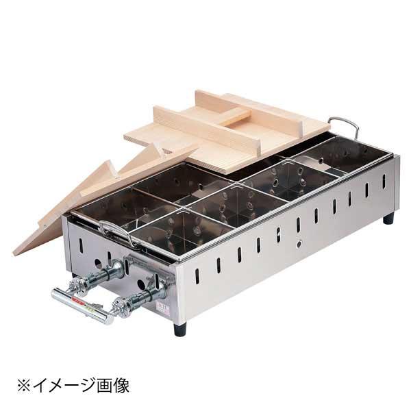 ●鍋寸法(mm):幅800×奥行360×深さ93●バーナー数：4本●ガス消費量(1時間あたり)：LPガス(kg)0.52●ガス接続口：LPガス、13Aφ13●間口×奥行×高さ(mm):850×400×H210※必ずガス種をご確認ください●メ...