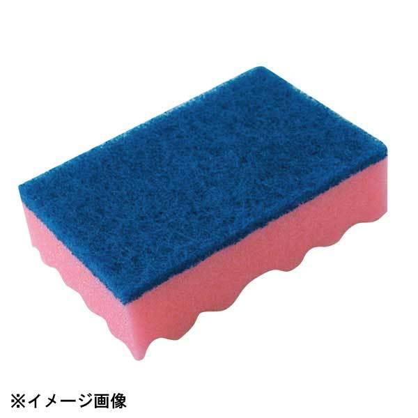 耐久性に優れたスポンジと研磨力に優れ、ちぎれにくい新開発の特殊加工ナイロンたわしを貼り合わせ。異物混入を防ぐ目立つ青色。●サイズ　外寸縦×横：75×115mm●材質：ナイロン●生産地：日本