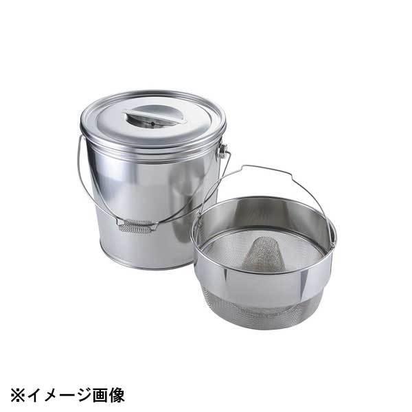 丈夫でお手入れが簡単なステンレス製※本体と蓋は別売りです。●サイズ　外径×高さ：φ300×H305mm●材質：18-8ステンレス●生産地：燕三条