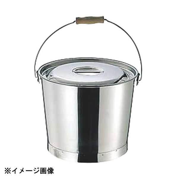 丈夫でお手入れが簡単なステンレス製※本体と蓋は別売りです。●サイズ　外径×高さ：φ315×H260mm●材質：18-8ステンレス●生産地：燕三条