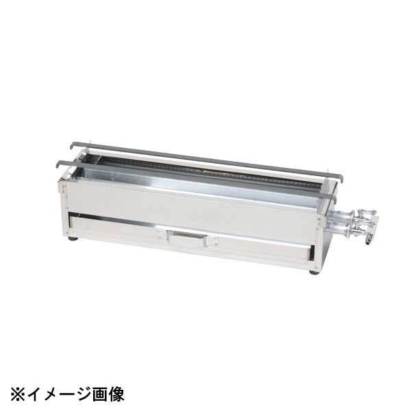 用途・お店の広さに合わせて選べる、コンパクトサイズから大型サイズまで揃った本格派ガス焼き台。ガス直火式で、焼鳥はもちろん、どんな素材でも美しく焼き上げるガス焼き台です。大、中、小平板12mm×H4mm特大鉄久12mm角●サイズ　外寸縦×横×...