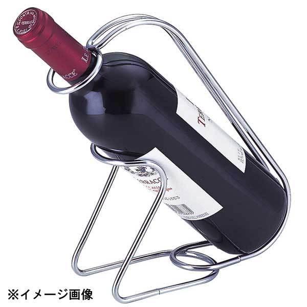 シンプルかつ上品なワインホルダー。そのまま注げて便利です。●サイズ　外寸幅×奥行×高さ：70×220×H230mm●材質：鉄クロームメッキ●生産地：燕三条