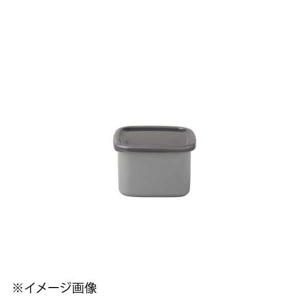 ●サイズ(mm)：124×124×H84●容量：0.8L●材質：本体:琺瑯　蓋:ポリエチレン●メーカー型番：GS-M