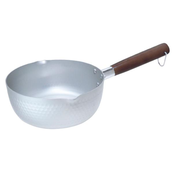 ●アルマイト加工●サイズ:内径×高さ:180×54mm●容量：1.6L●板厚:2.7mm●底径:125mm