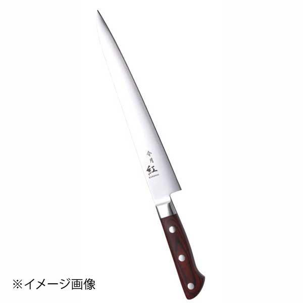 ●丸みを帯びた赤いハンドルが特徴的な、令月シリーズの上位モデルです。刀身に複合材を使うことで、切れ味とお手入れの手軽さを両立しています。●刃渡:270mm