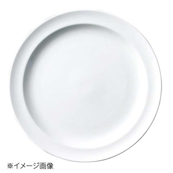 プレーンなリム形状の強化磁器●サイズ：φ23.8×H2.4cm  ●素材：強化磁器 ●品番：T183-033-02