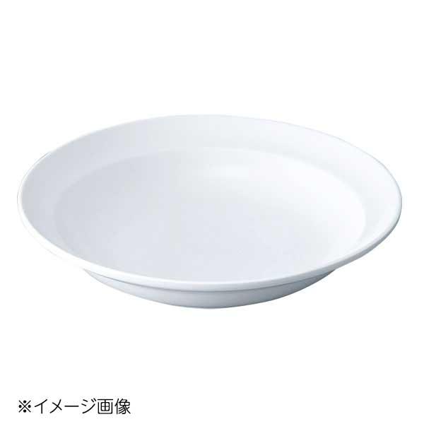 プレーンなリム形状の強化磁器●サイズ：φ23.5×H4.1cm  ●素材：強化磁器 ●品番：T184-033-06