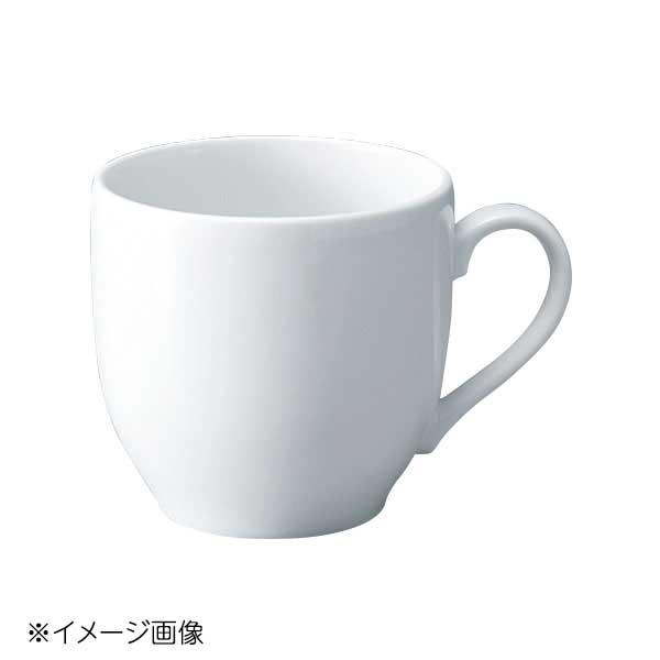 プレーンなリム形状の強化磁器●サイズ：10.9×8×H7.8cm ●満水容量：260cc  ●素材：強化磁器 ●品番：T183-033-19