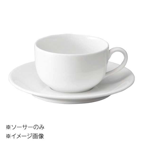 ソーサーのみ(カップは別売です) プレーンなリム形状の強化磁器●サイズ：φ15.3×H1.9cm  ●素材：強化磁器 ●品番：T183-033-21