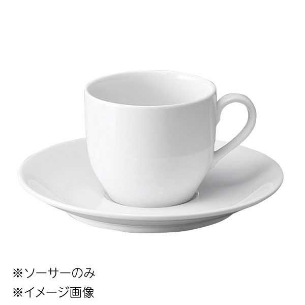 ソーサーのみ(カップは別売です) プレーンなリム形状の強化磁器●サイズ：φ15.3×H1.9cm  ●素材：強化磁器 ●CD：50210001 ●品番：T183-033-23