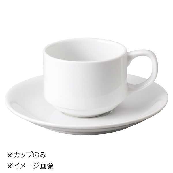 カップのみ（ソーサーは別売です） プレーンなリム形状の強化磁器●サイズ：φ6.3×H4.8cm ●満水容量：100cc  ●素材：強化磁器 ●品番：T183-033-91