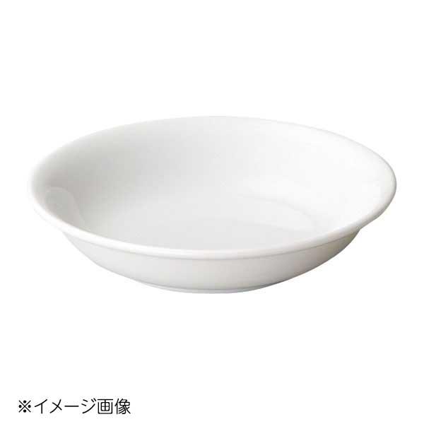 中華料理を引き立てる純白の素材。紅の器をポイント使いすることで、コース料理を更に印象的なものにします。●サイズ：φ12.6×H2.9cm  ●素材：白磁 ●品番：T364-17400016