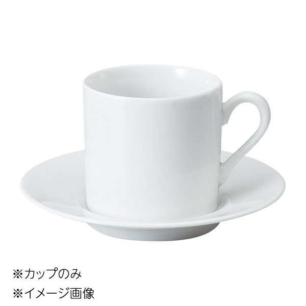 カップのみ（ソーサーは別売です） ●サイズ：φ6.4×H5.9cm ●満水容量：125cc  ●素材：白磁 ●品番：T207-188-70