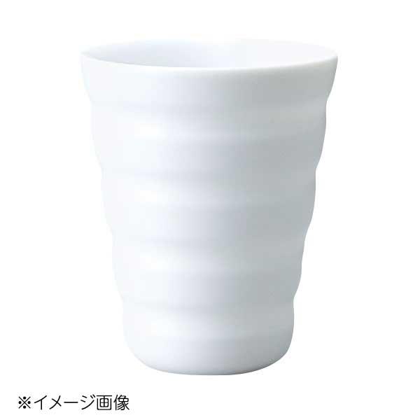 透き通るくらいの美しい彫刻のカップ。料理の創作意欲を掻き立てる形状のラインナップ。●サイズ：φ8×H9.8cm ●満水容量：260cc  ●素材：白磁 ●品番：T144-54-03